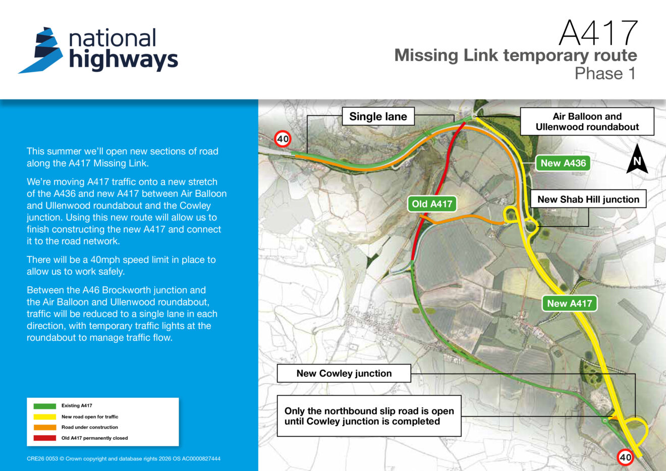 UPDATE: Drivers first chance to drive two-mile stretch of new A417 ...